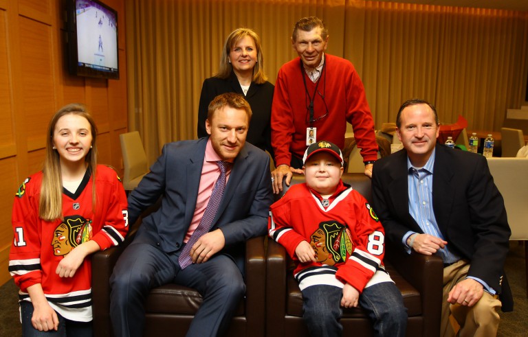With an assist from the Blackhawks, a family tries to honor their son's ...
